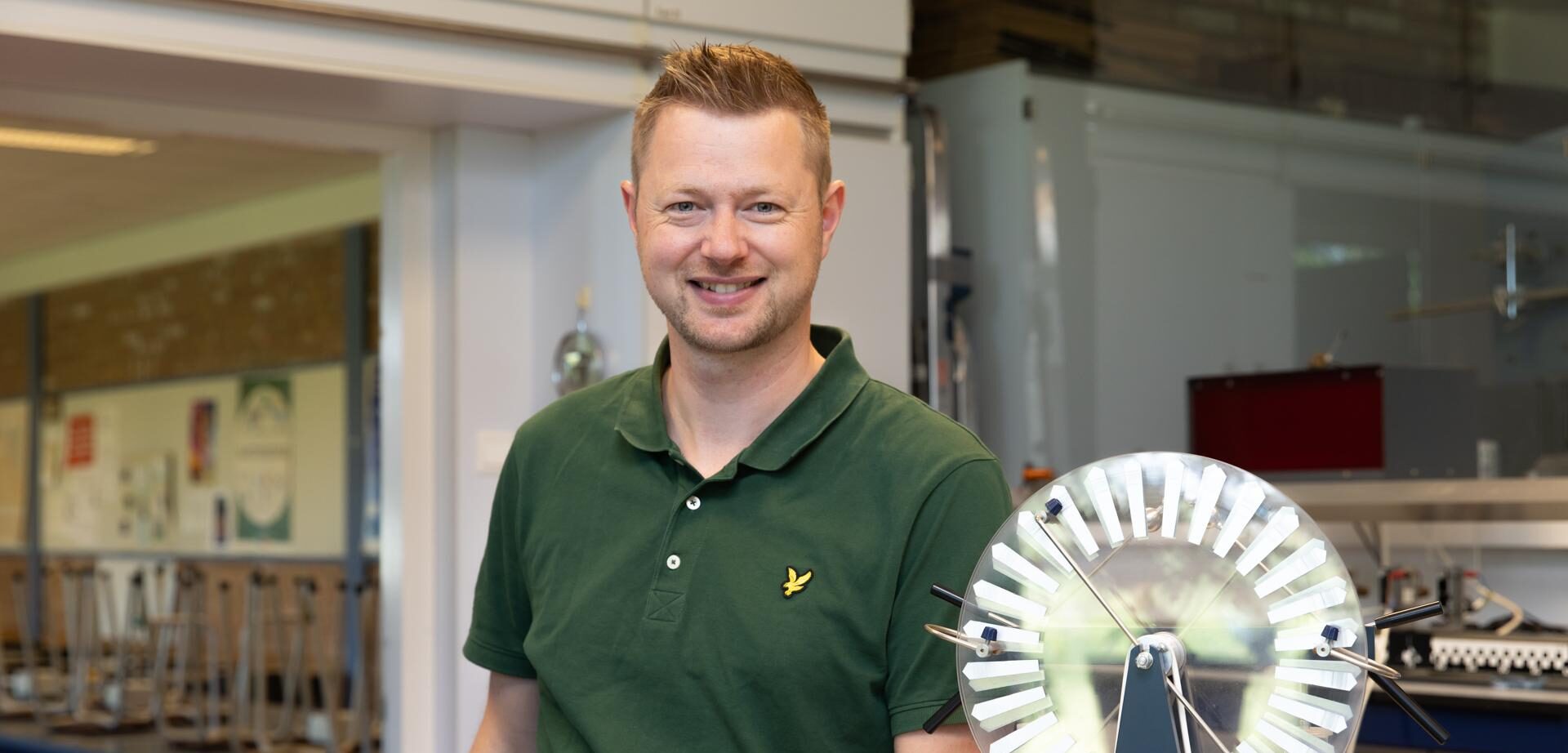 Mark is docent natuurkunde en scheikunde - Werken bij CSG De Lage Waard